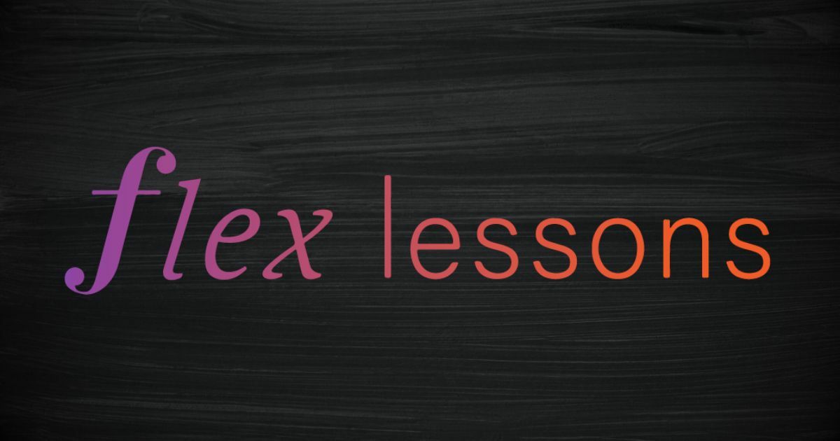Log in to Flex Lessons